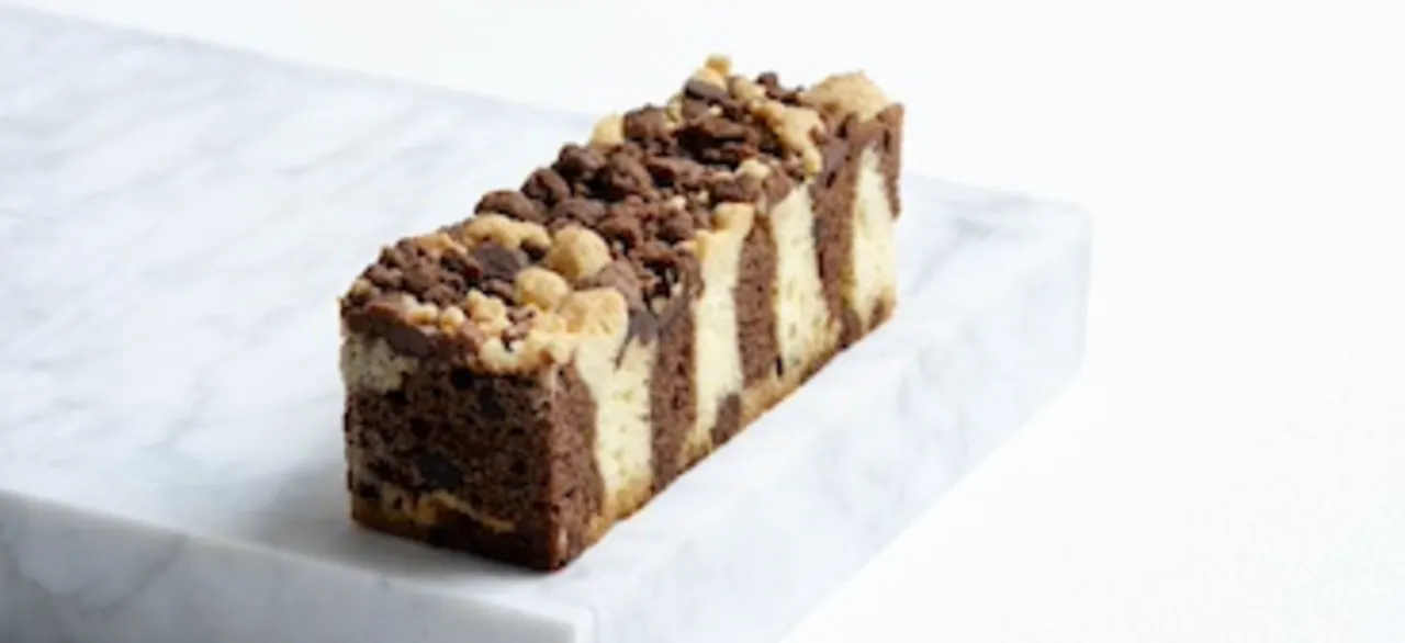 Recette de cake en plaque Marbré & Nuxel | Puratos